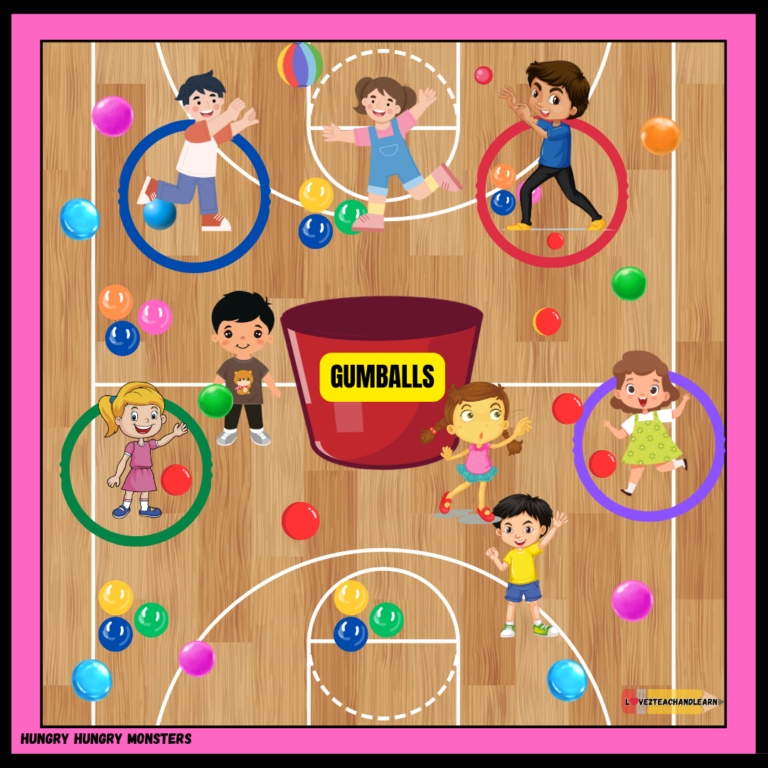 5 Easy and Fun PE Gym Games for First Grade - Love 2 Teach and Learn