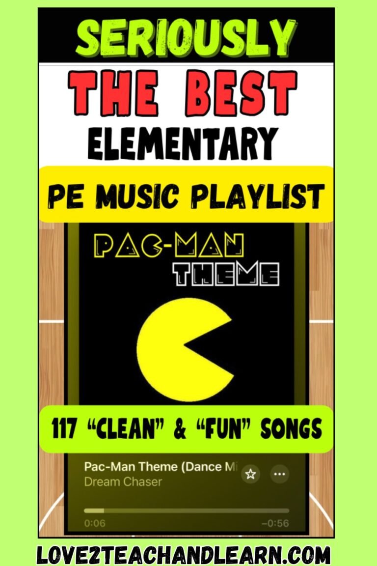 117 Best Songs: "Clean" Elementary PE Music Playlist