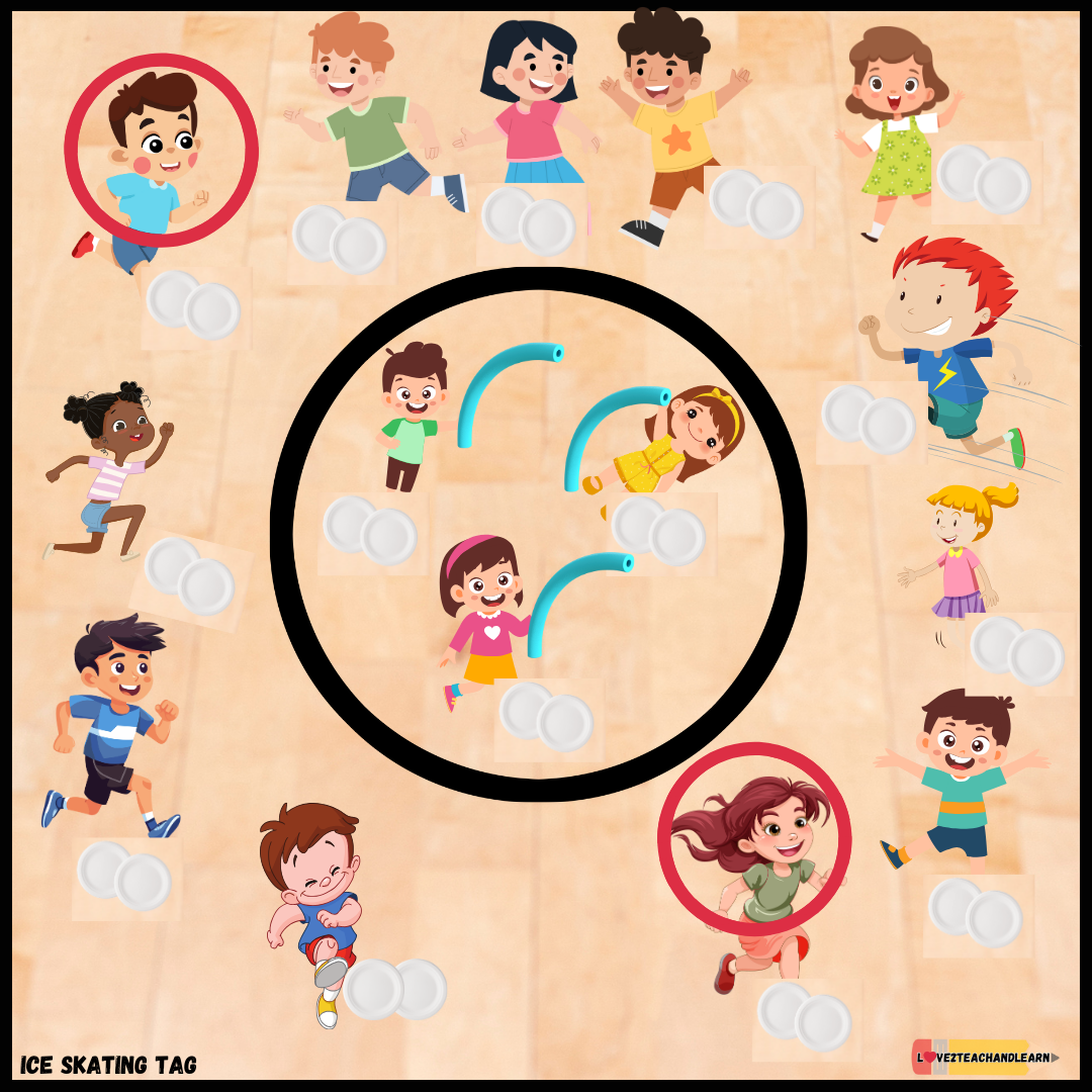 3 Easy and Fun Elementary Whole Class WINTER PE Games