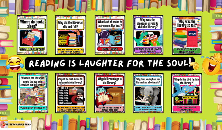 10 Funny ELA Reading Jokes for Kids of All Ages