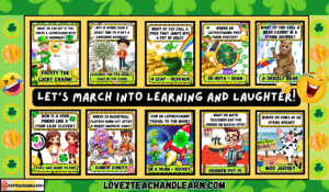 10 Funny March Jokes for Kids (St. Patrick's Day, Spring Break)