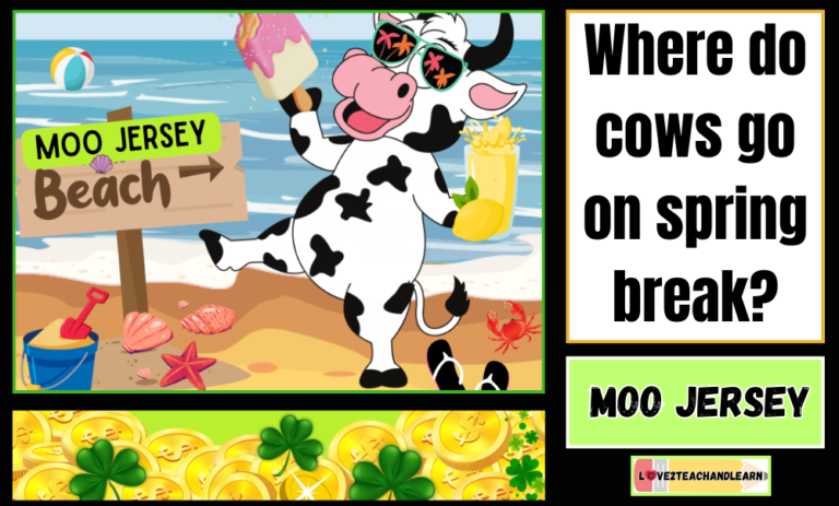 10 Funny March Jokes for Kids (St. Patrick's Day, Spring Break)