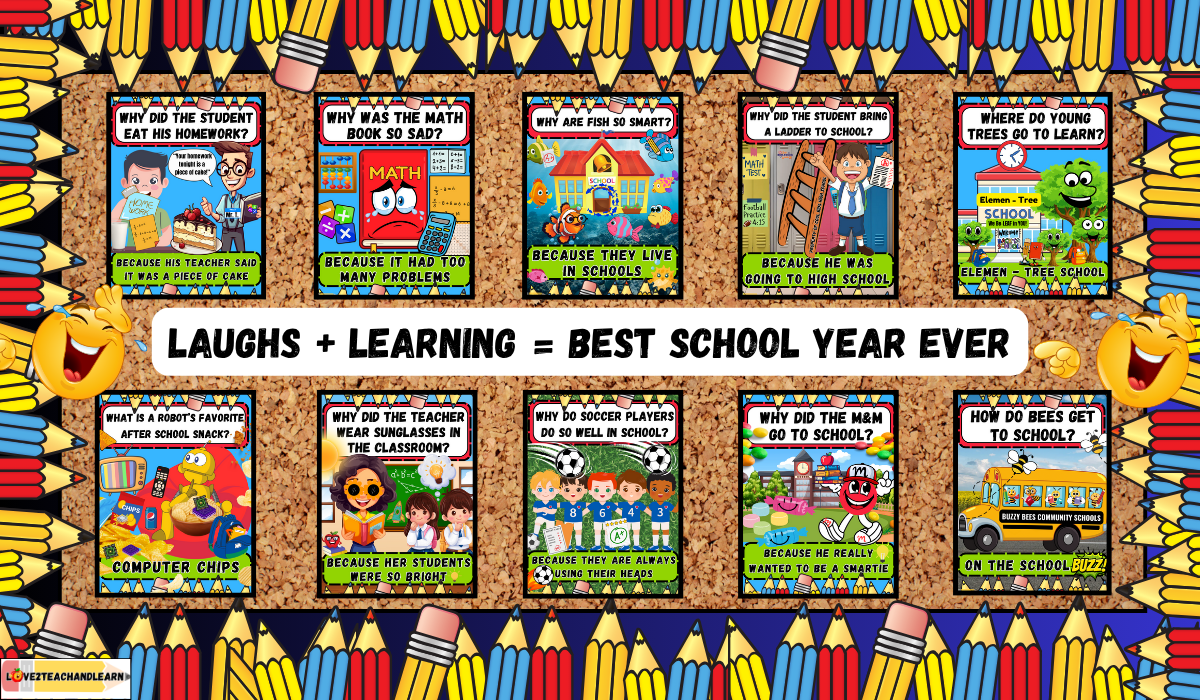 10 Funny September Jokes for Kids (Fall, Back to School)