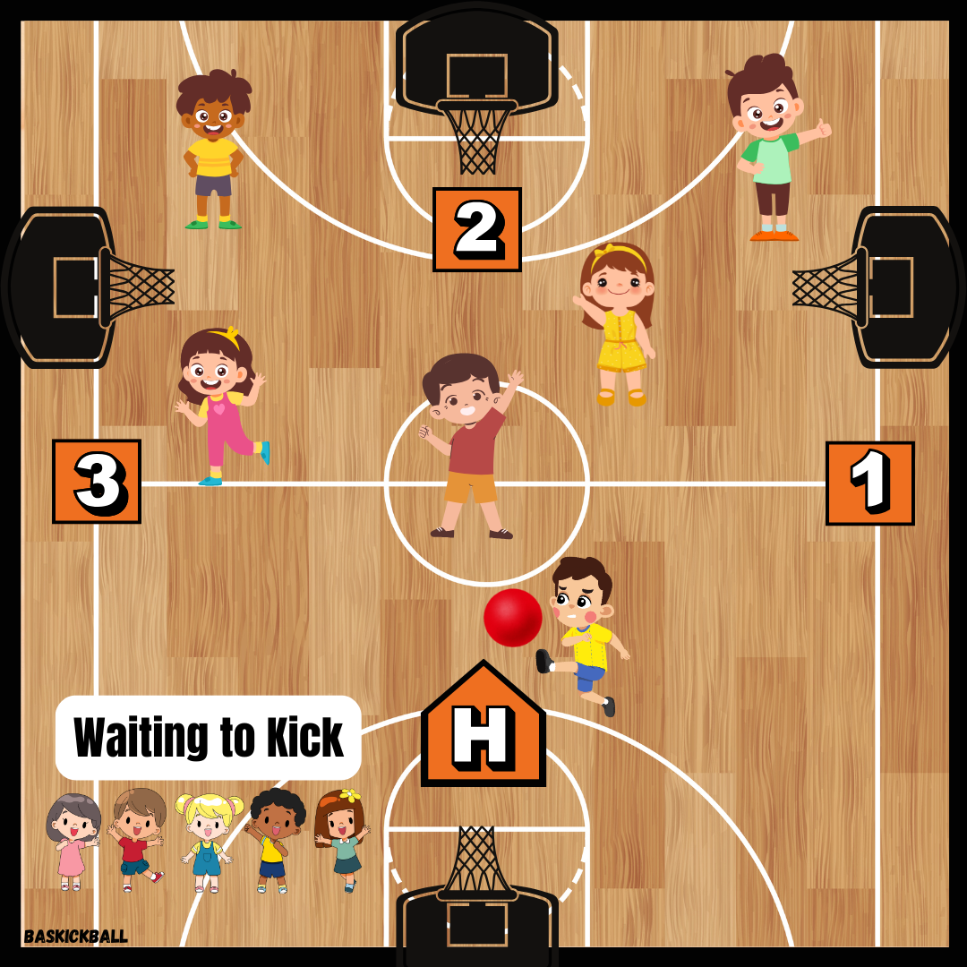 BasKICKBall: Fun Basketball Shooting and Kicking Game for PE