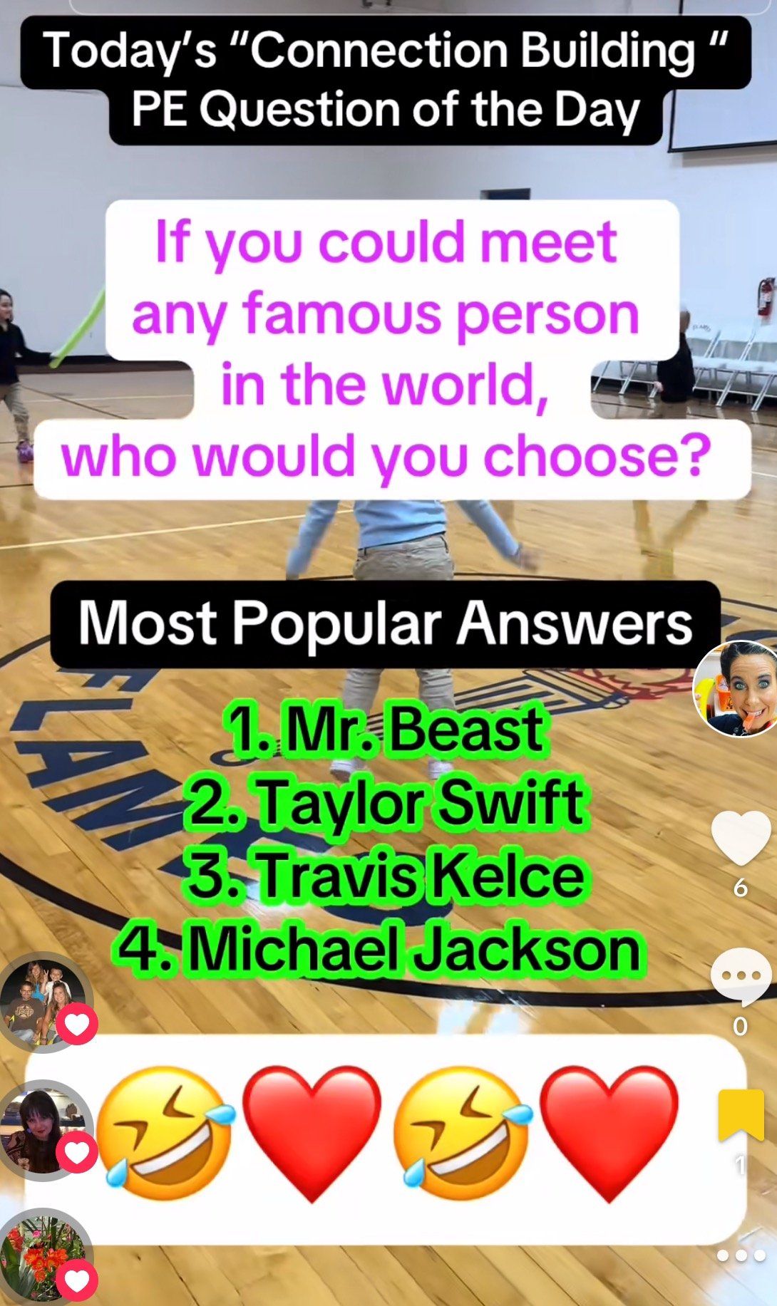 121 Fun Art, Music or PE Question of the Day Prompts