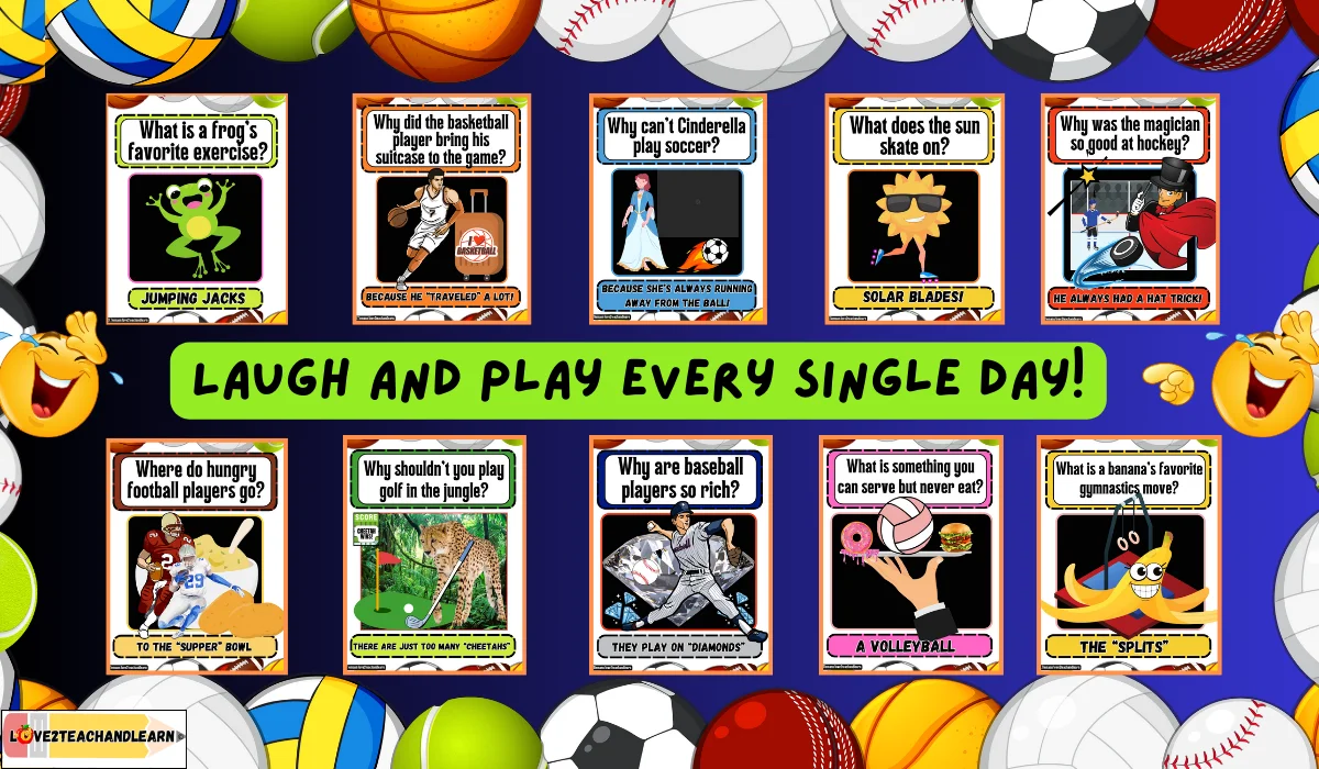 20 Funny Physical Education FOOTBALL Jokes for Kids