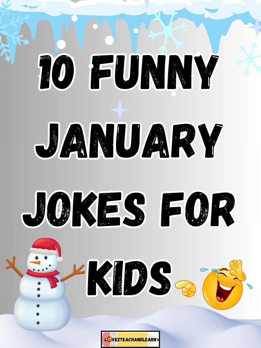 10 Funny January Jokes for Kids (Winter Weather, Snowmen)