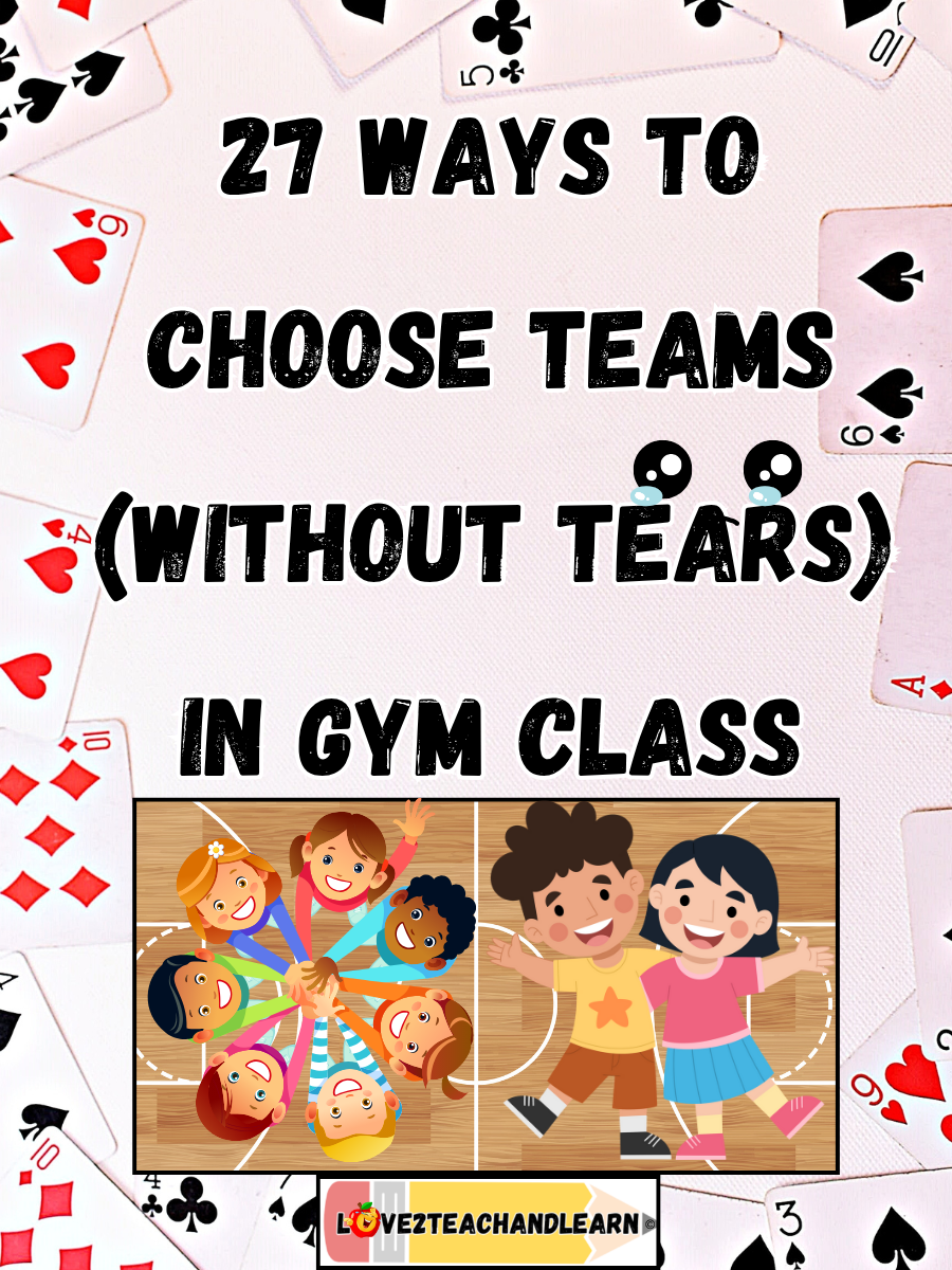 5 Easy and Fun PE Gym Games for First Grade - Love 2 Teach and Learn