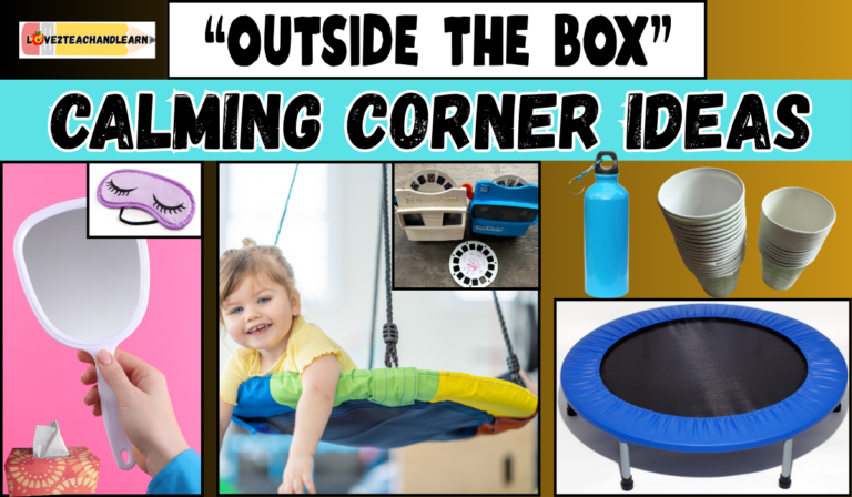 99 Calming Corner Ideas for Your Classroom or Gym