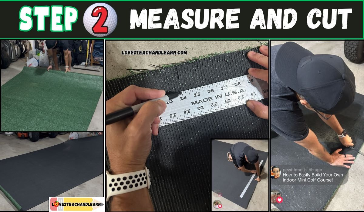How to Build an Indoor Mini Golf Course (4 Easy Steps)
