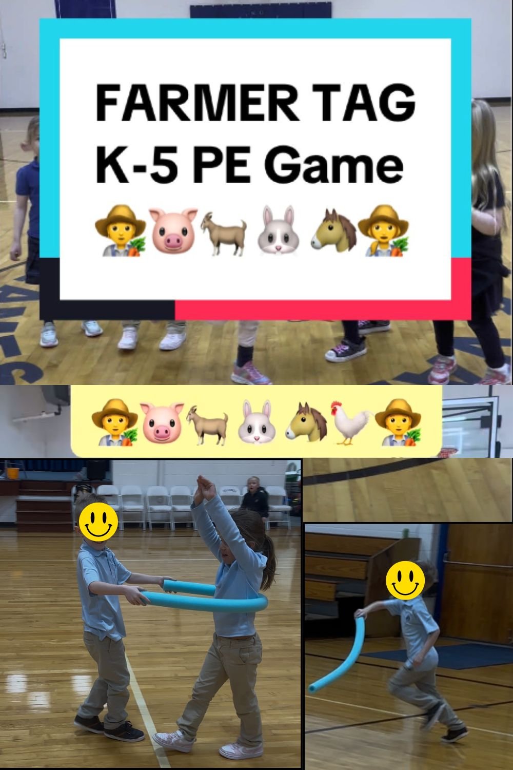 5 Easy and Fun PE Second Grade Gym Games