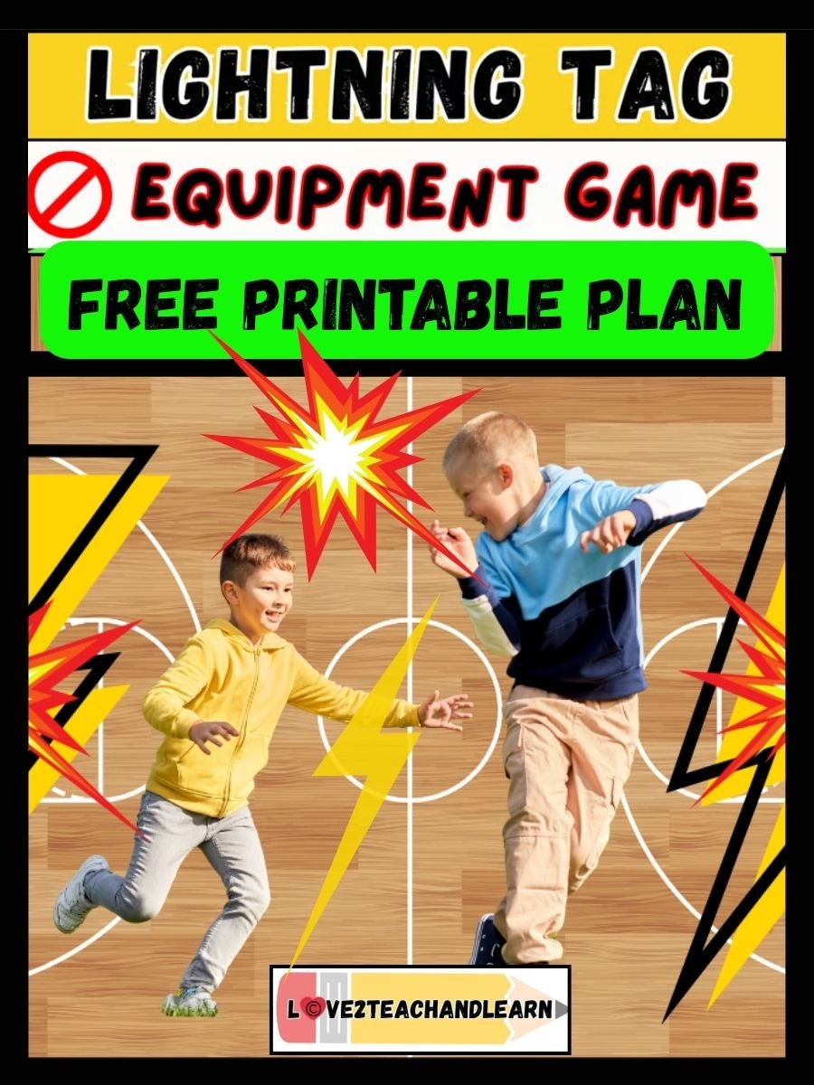 5 Easy and Fun PE Gym Games for First Grade - Love 2 Teach and Learn