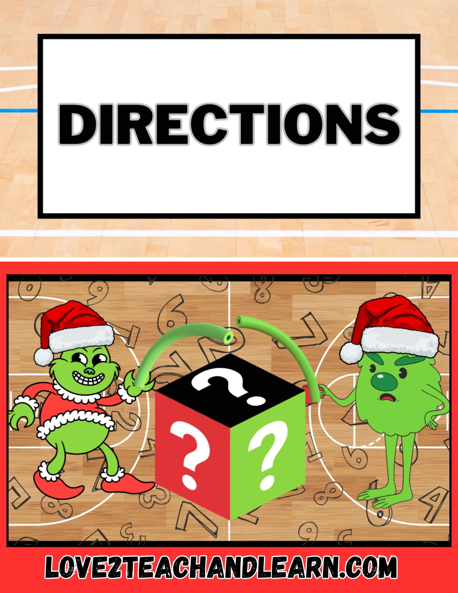 MYSTERY GRINCH TAG: Fun K-5 Holiday Christmas PE Game