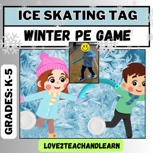 3 Easy and Fun Elementary Whole Class WINTER PE Games