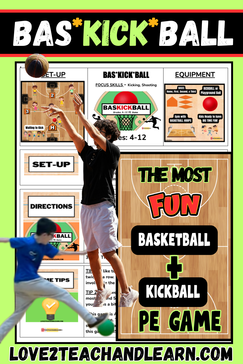 5 Easy and Fun Basketball PE Games to Play in Gym Class