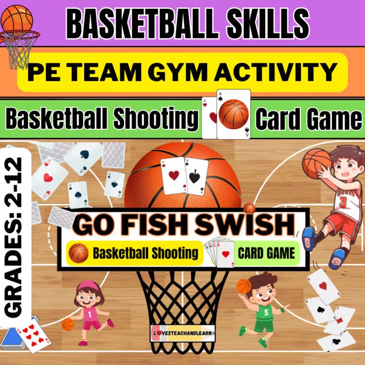 5 Easy and Fun Basketball PE Games to Play in Gym Class