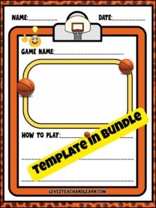 10 Easy and Mega Fun Elementary Basketball PE Stations